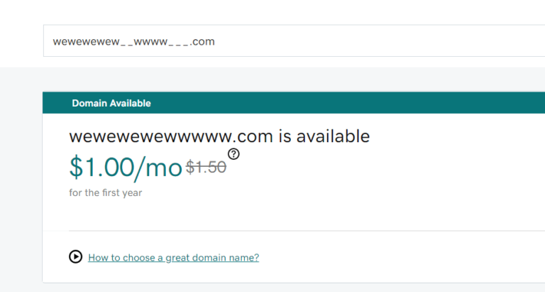 Valid And Invalid Domain Name Characters (-,@,&,.,_) In A Table